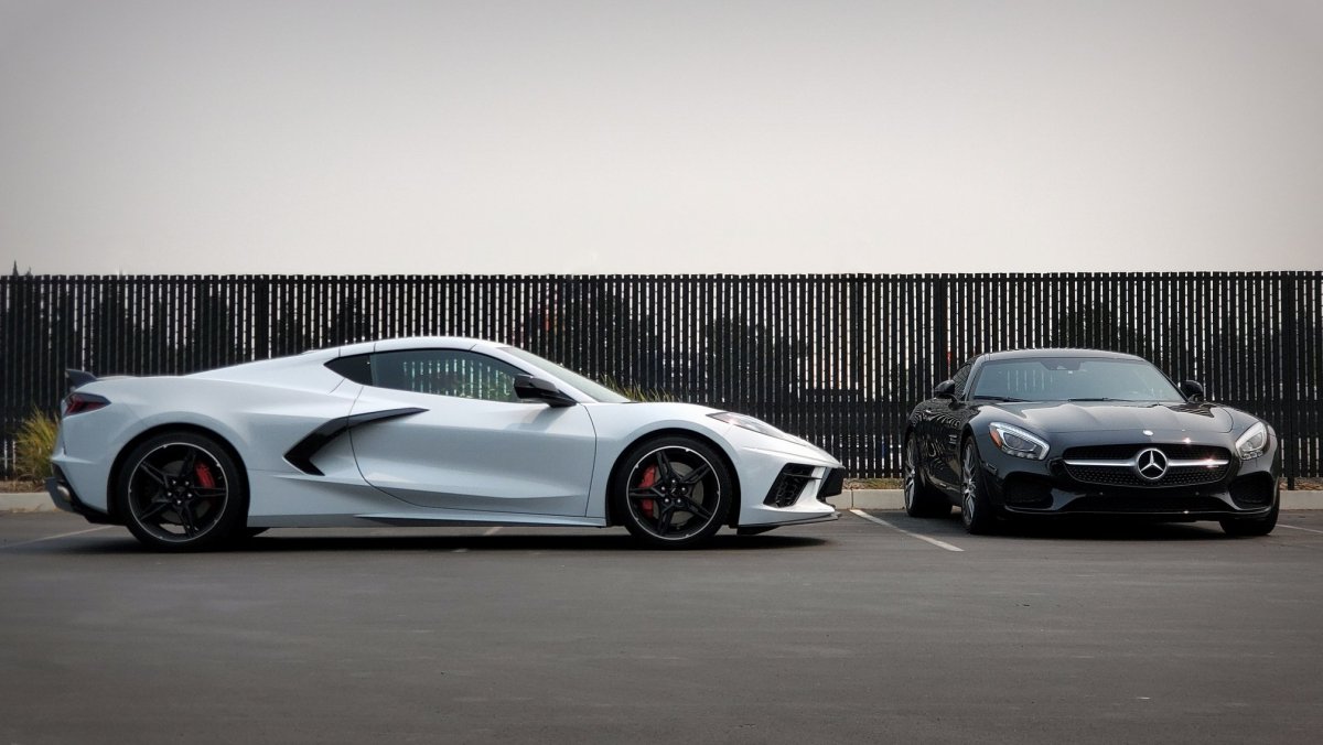 Comparison: 2020 Chevrolet Corvette Z51 LT2 vs. 2016 Mercedes-AMG GT S ...